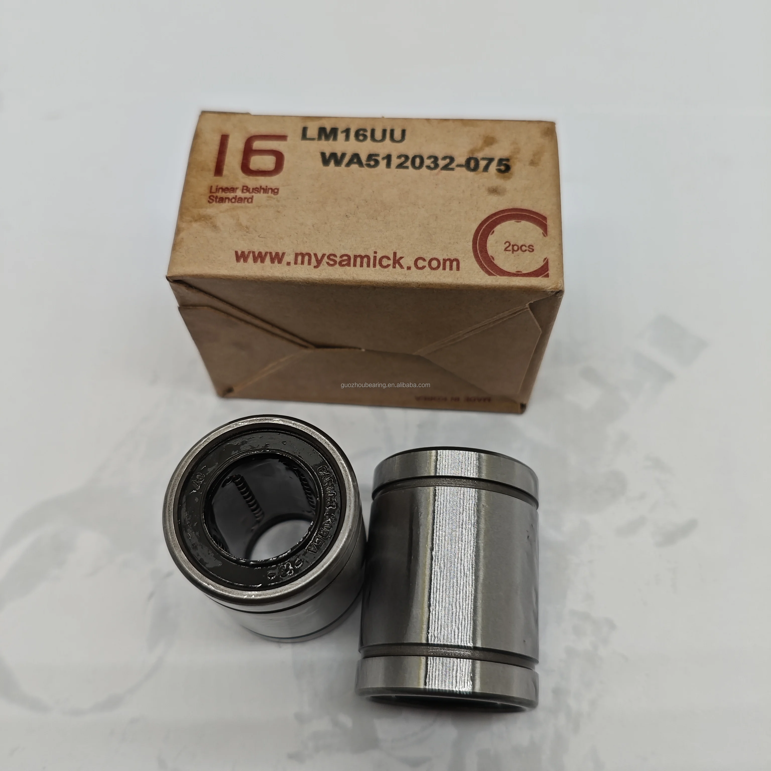 SAMICK Round Flanged Linear Bearings LM16UU| Alibaba.com