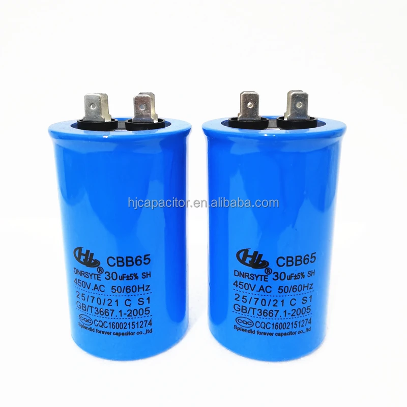 Air Conditioner Sh Condensador,Capacitor Castor Oil Capacitor Cbb65 ...