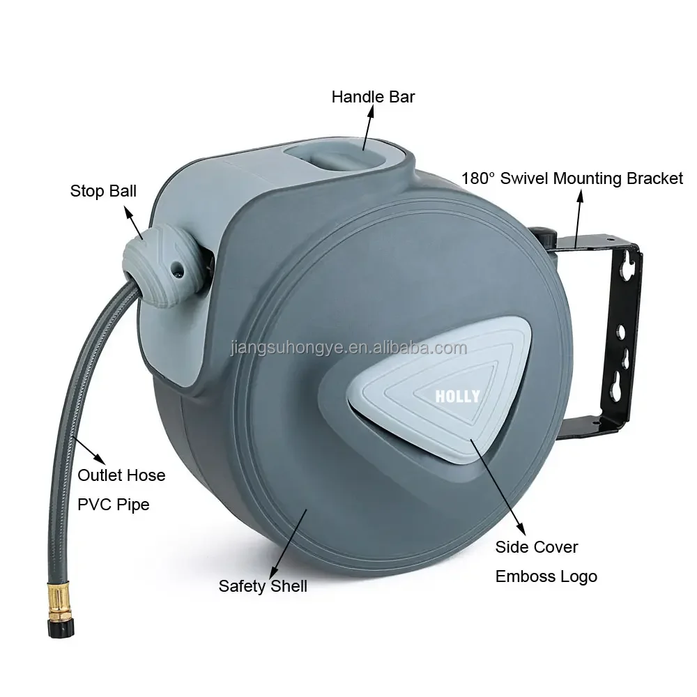 10M Automatic Air Hose Roller - Durable & Efficient