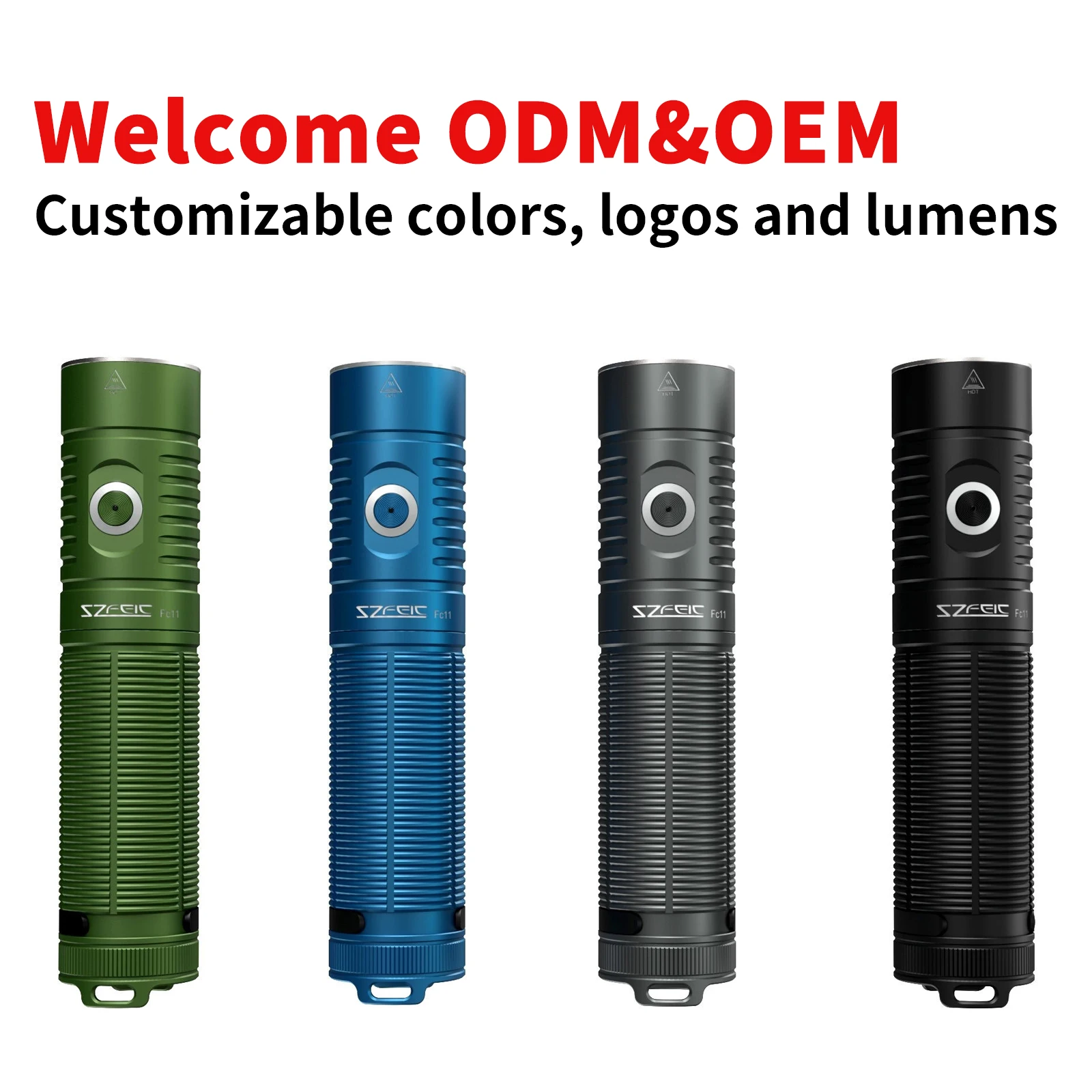 1100 Lumen Ultra Long Range Flashlight Long Distance Rechargeable ...