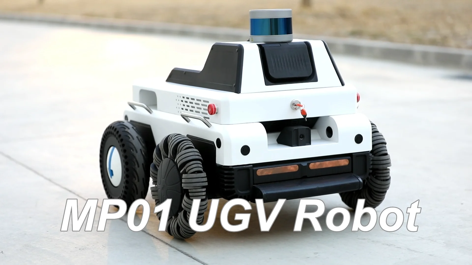 Mp01 Outdoor Intelligent Navigation Unmanned Vehicle 4wd Delivery ...