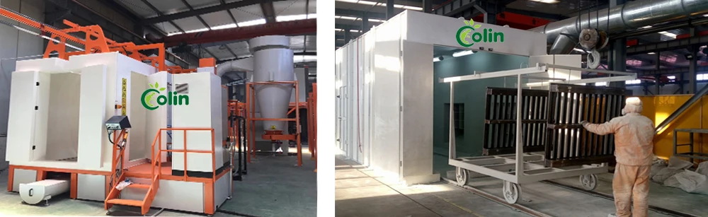 Automatic Manual Powder Spray Painting System Powder Coating Line for ...