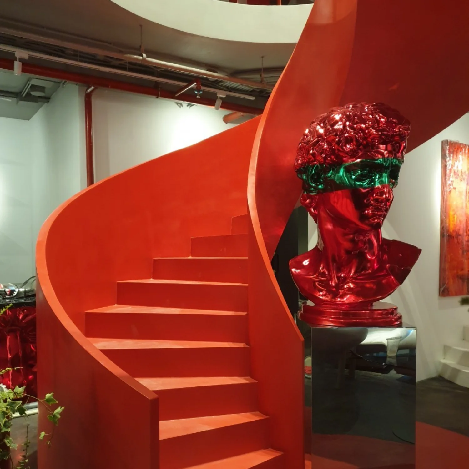 Cabeza De David Resin Statue Sculpture Hight Quality Luxury Color Bust ...