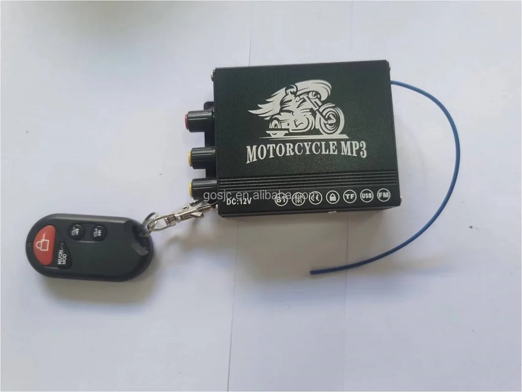 New 3-inch Semi-plated Triangle Black Horn Mp3 Motorcycle Accessories ...