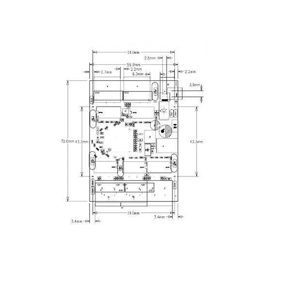 5 Port Gigabit POE Switch Module - Industrial & Stackable