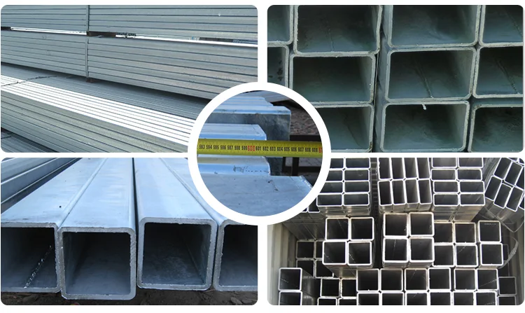 2x4 Rectangular Steel Square Tube Black Iron Black Q195 Iron Bi Pipe ...