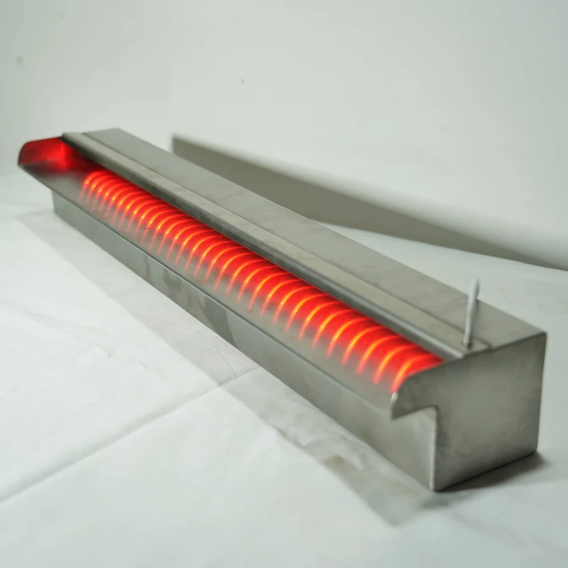 Outdoor 304 Stainless Steel Pool Water Sheer Descent Garden Pond ...