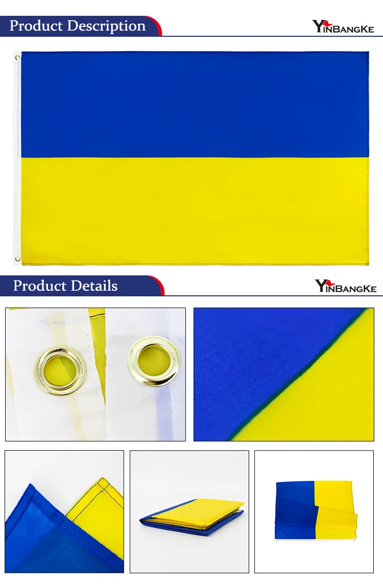 High Quality Outdoor Portable 3x5ft Polyester Custom Made National ...