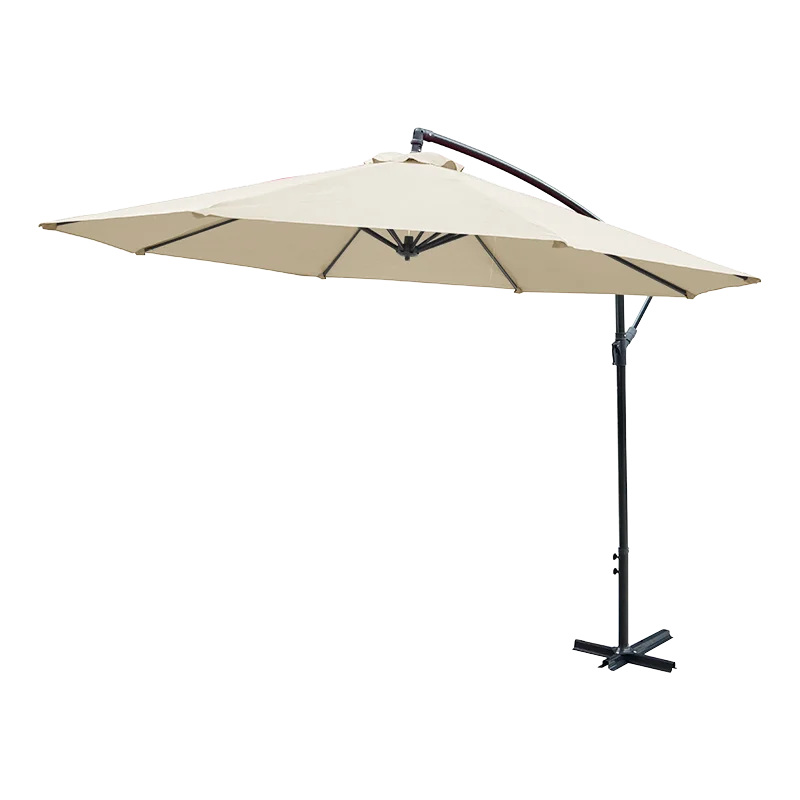 Modern Design Big Size Outdoor Parasol & Base High Quality Garden Patio ...