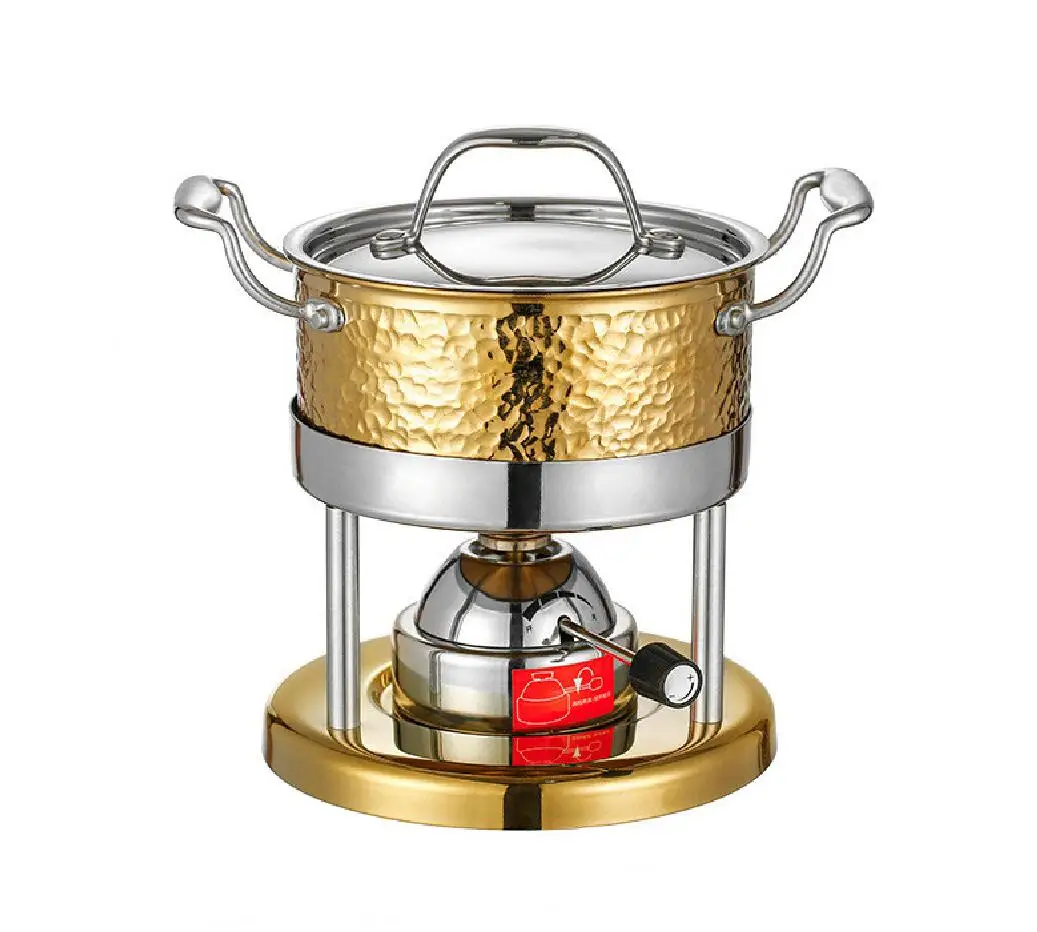 304 Stainless Steel Luxury Individual Hotpot / Hot Pots Food Warmer ...