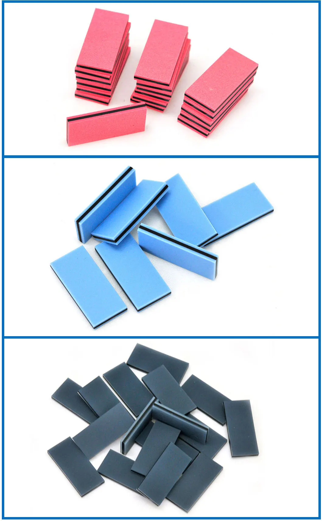 Electrically Conductive Zebra Connectors for LCD Silicone