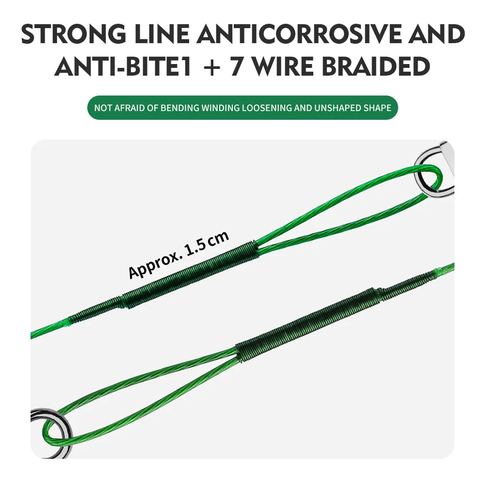 Stainless Steel Wire Leaders - Durable Fishing Leashes