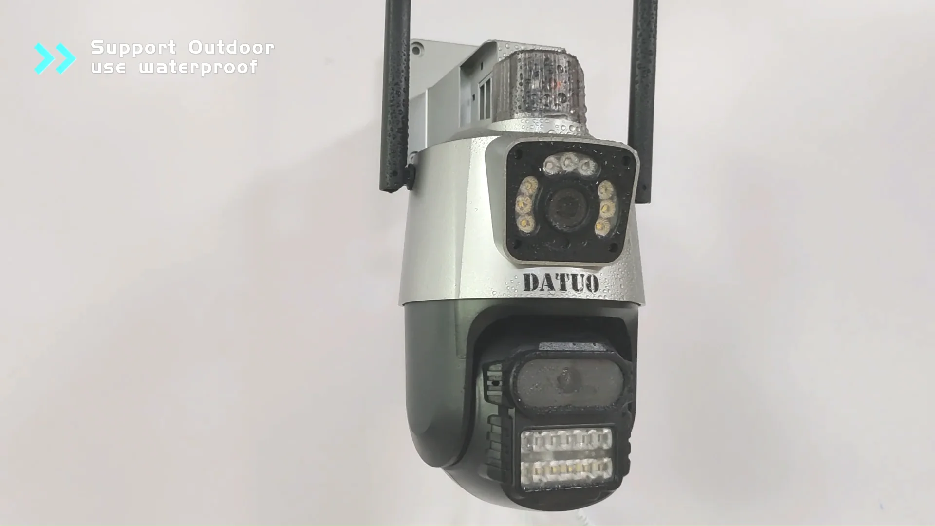 Icsee 6mp Outdoor Dual Lens Cctv Camera Wifi Surveillance Camera Human ...