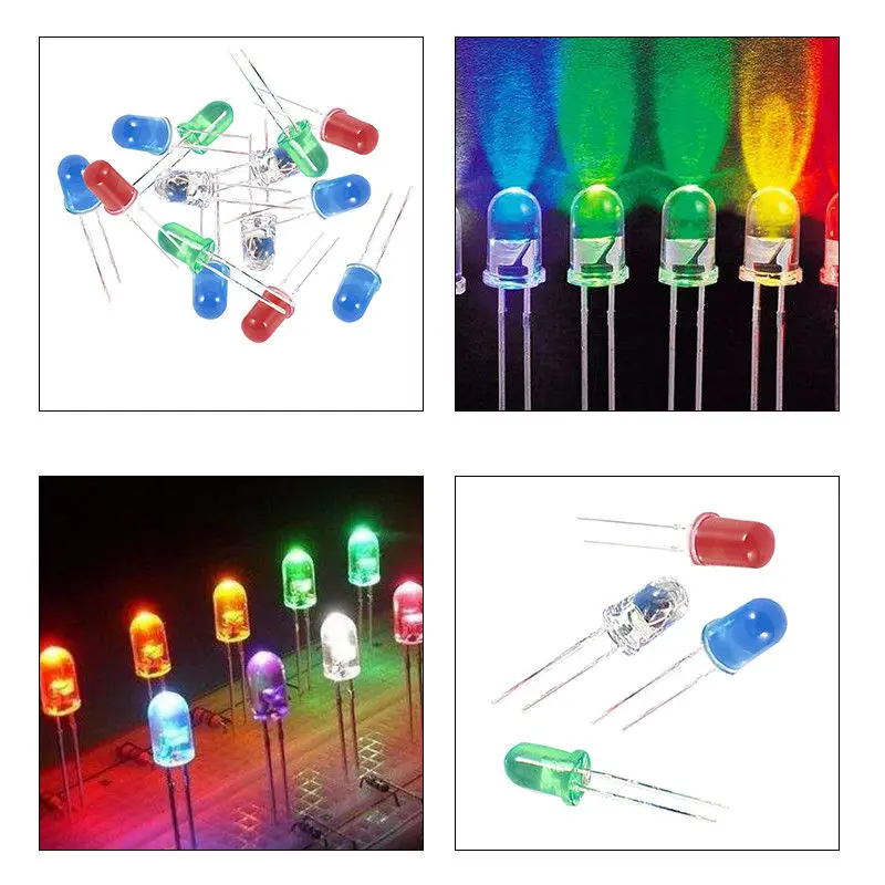 OKYSTAR LED Diodes - Reliable 5mm Lights for DIY Projects