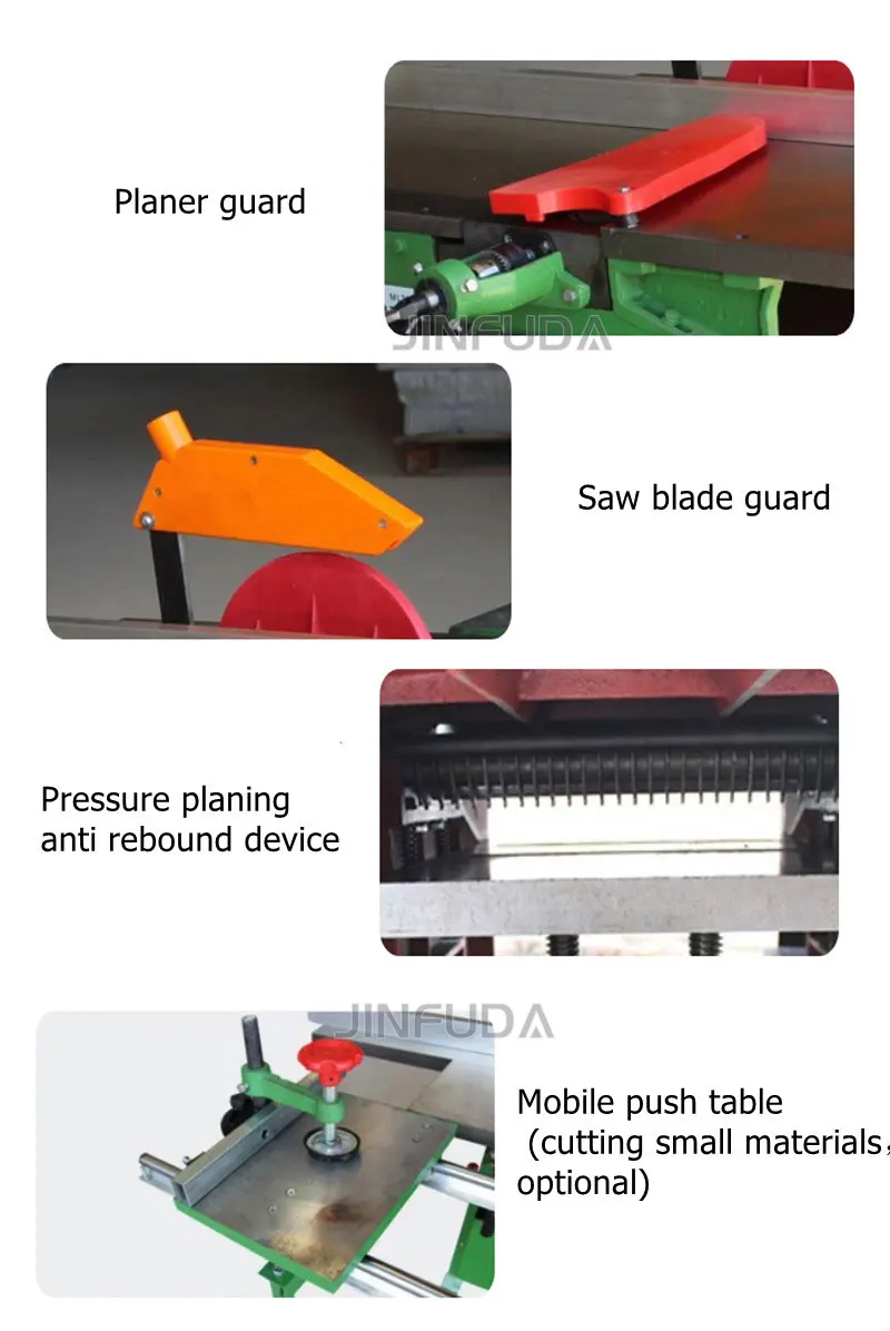 ML292 393 Multifunctional Woodworking Combined Universal Wood Machine