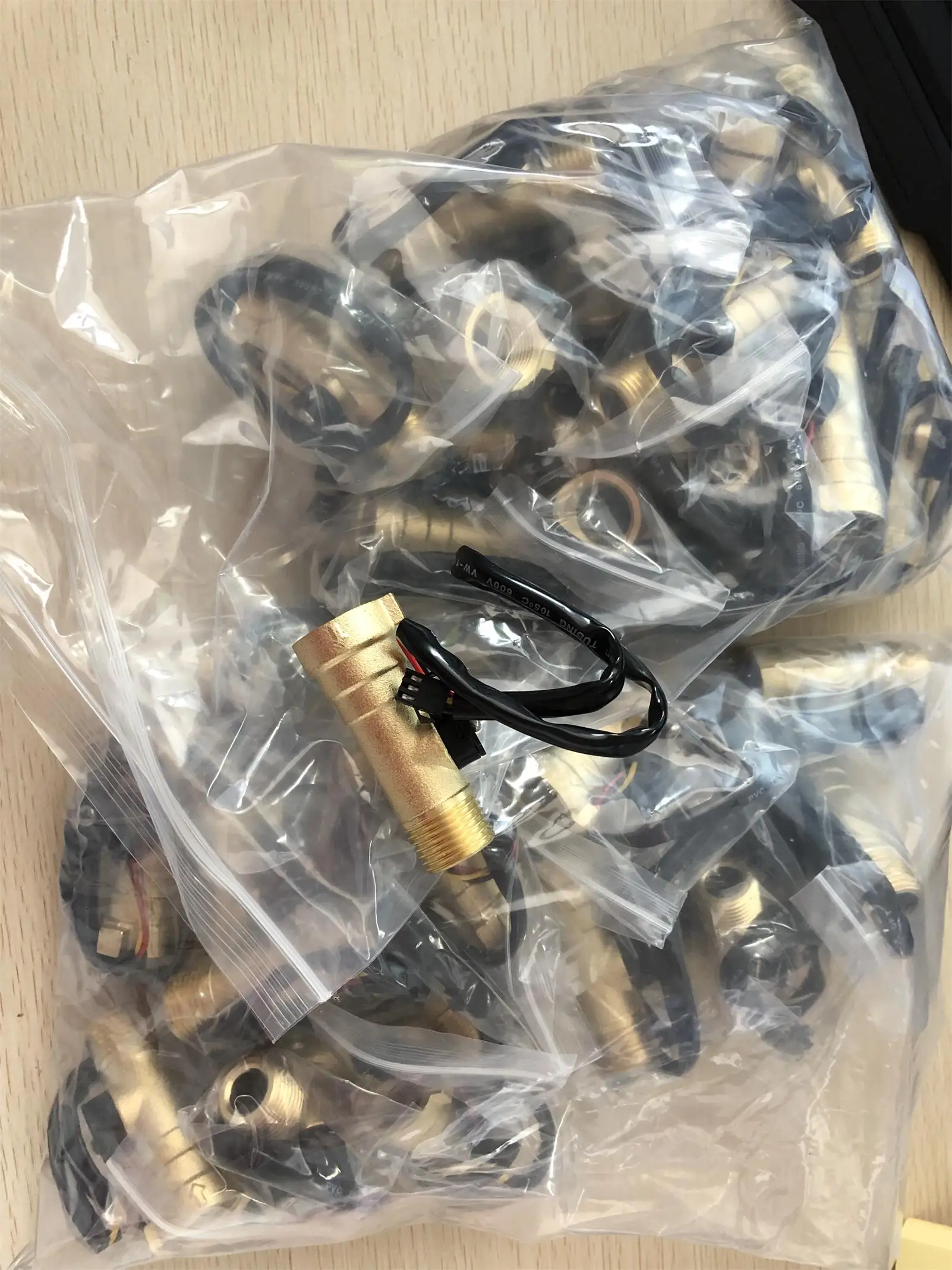 Zj-b11 Flow Sensor 1-25l High Accuracy Electronic Water Hall Effect ...