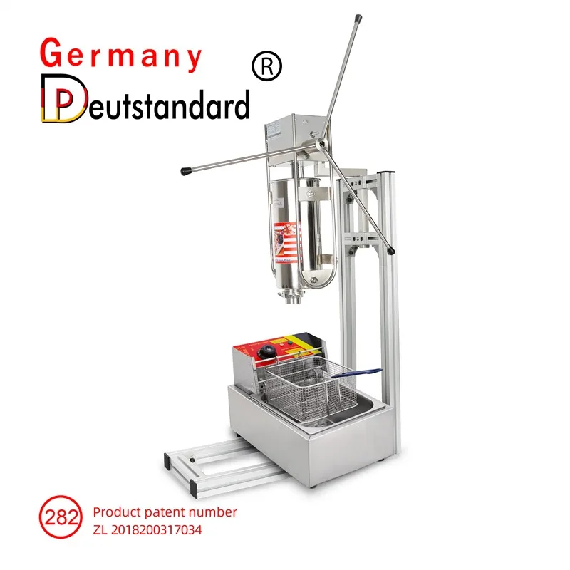 Commercial Churros Machines 5 Liters Spanish Churros Machine With 6l ...