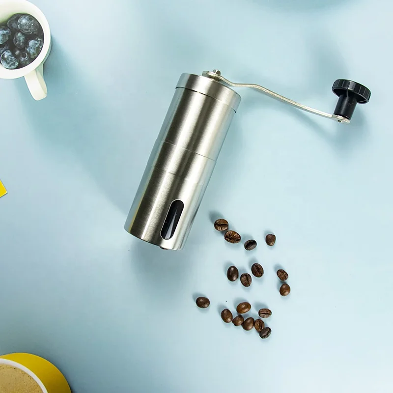 Portable Stainless Steel Manual Coffee Grinder for Home Use - OEM