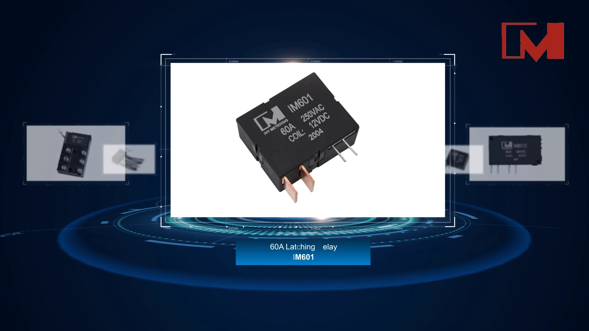 100a 250vac Single Dual Coil 12v Bistable Magnetic Latching Relay For Utility Meter - Buy Single ...