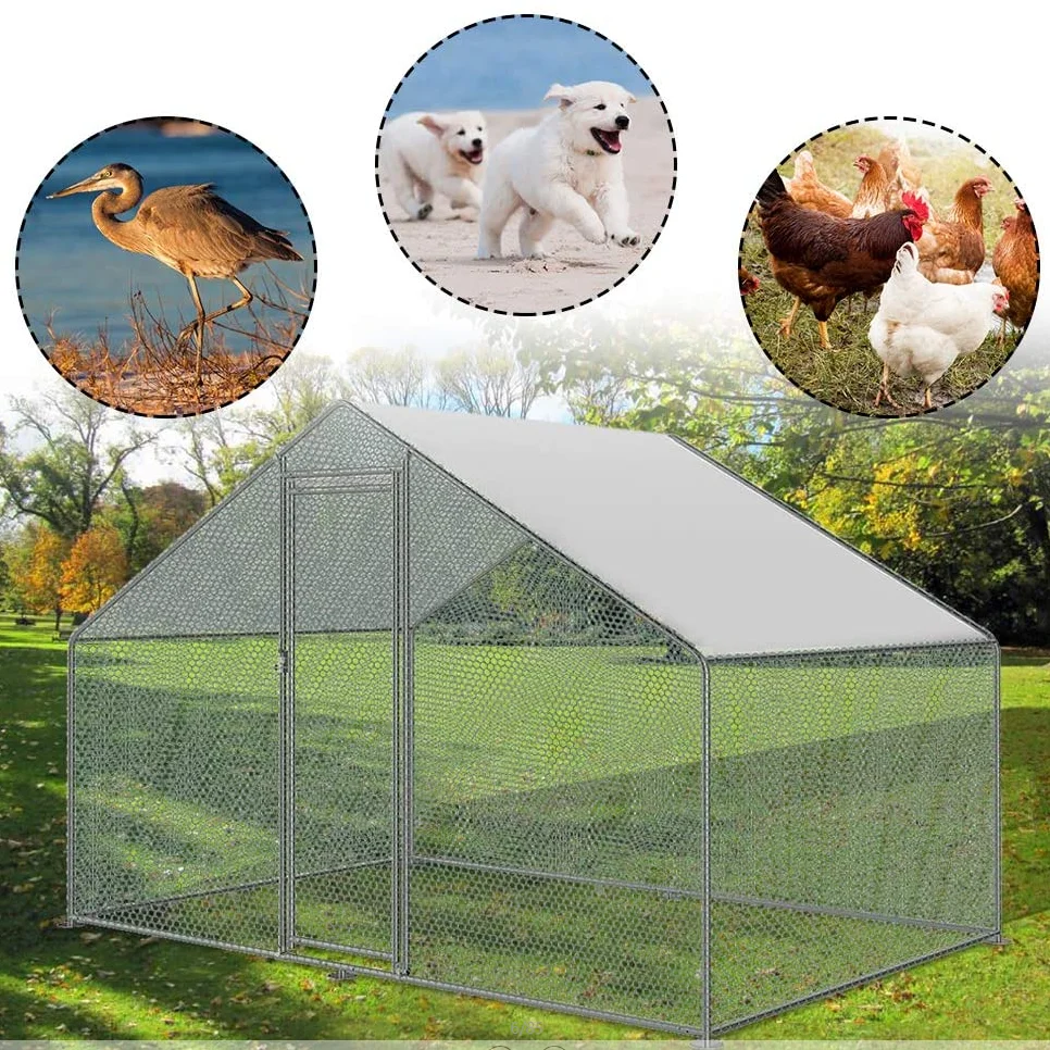 2mx3m Chicken Coop Run - Ideal Small Animal Cage