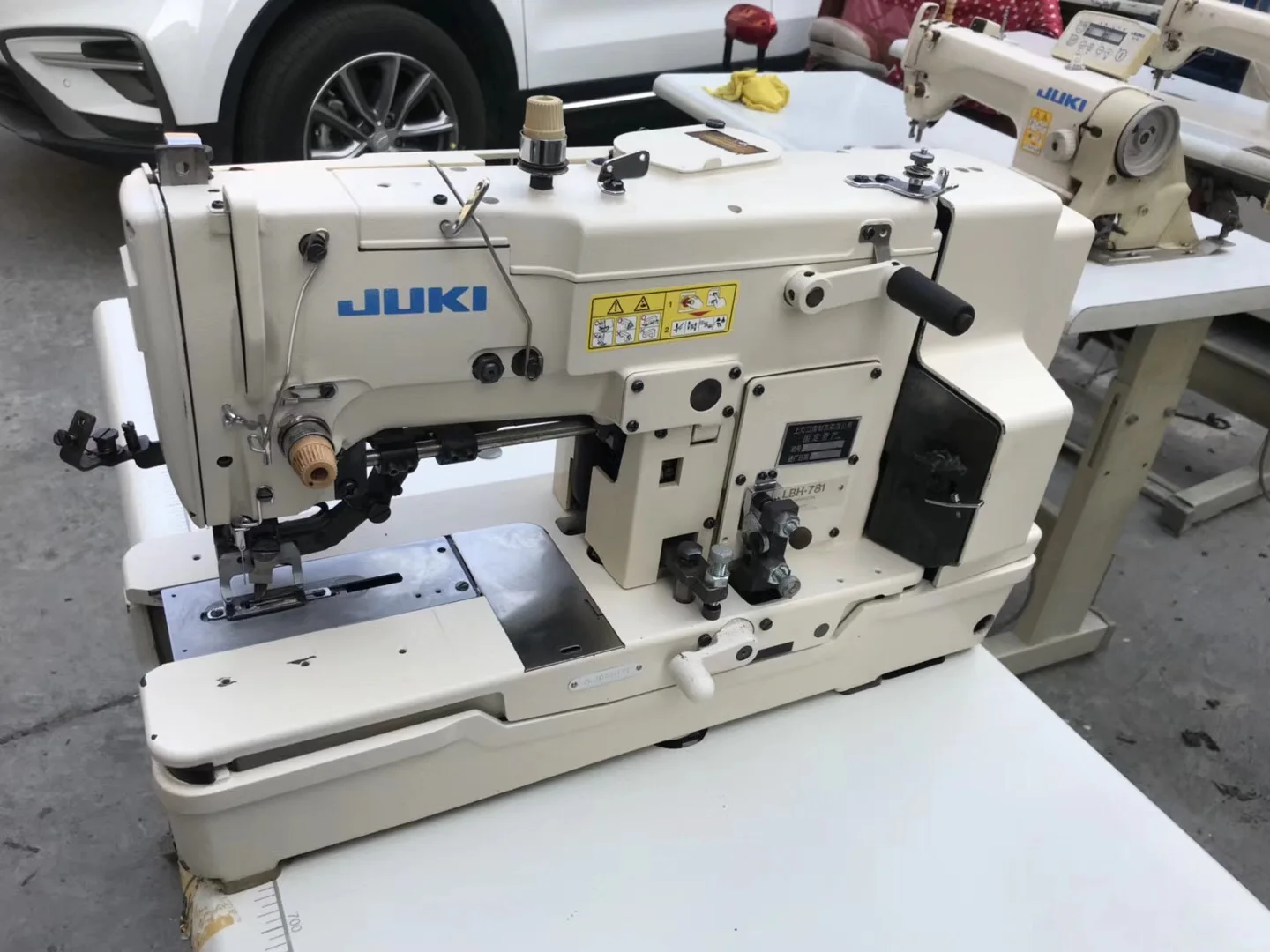 Japan Original Imoprted Juki 781 Straight Button Hole Sewing Machine Used - Buy Straight Button ...