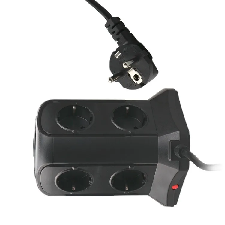 Oswell New Design Multi-function 220v Tower European Power Strip 6 Eu ...