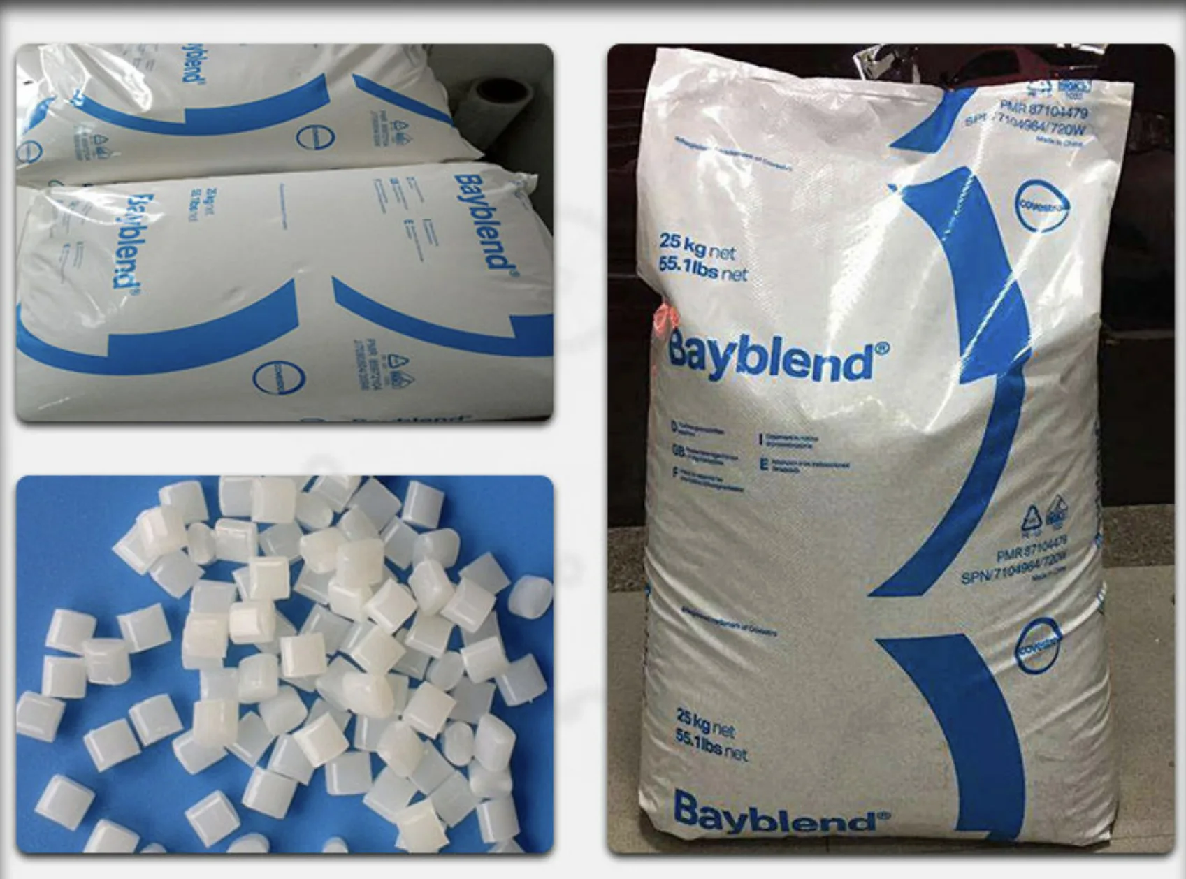 Polycarbonate Makrolon Pc Granules Covestro Bayblend PC/ABS FR 3010 ...