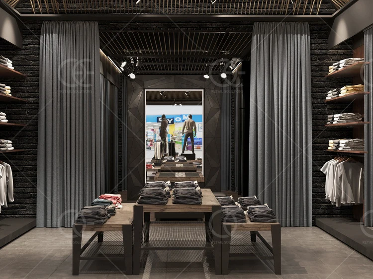 Shop Our Modern Interior Design for Fashion Clothes Display