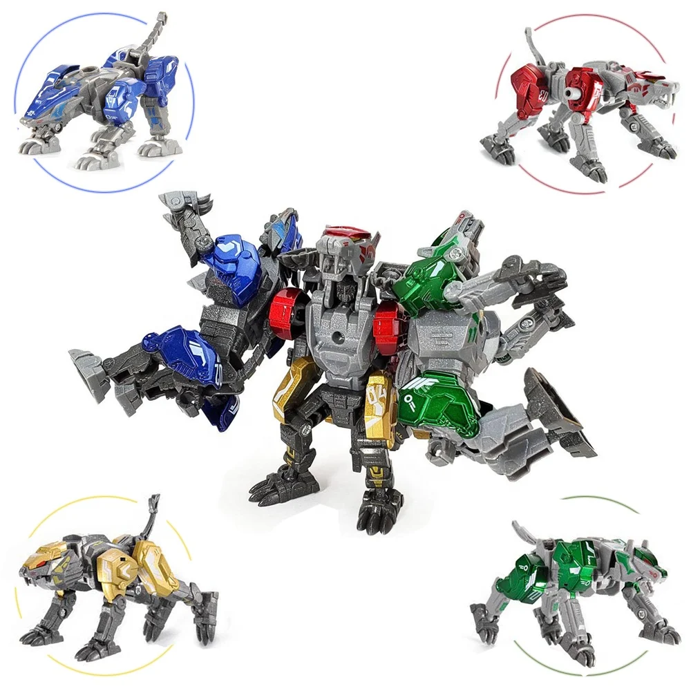 Latest Design Kids Transformation Robot Toys 4 IN 1 Deformation Alloy ...