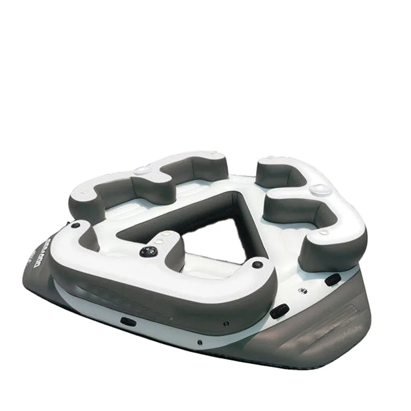 Giant inflatable adult floating island water inflatable rafts| Alibaba.com