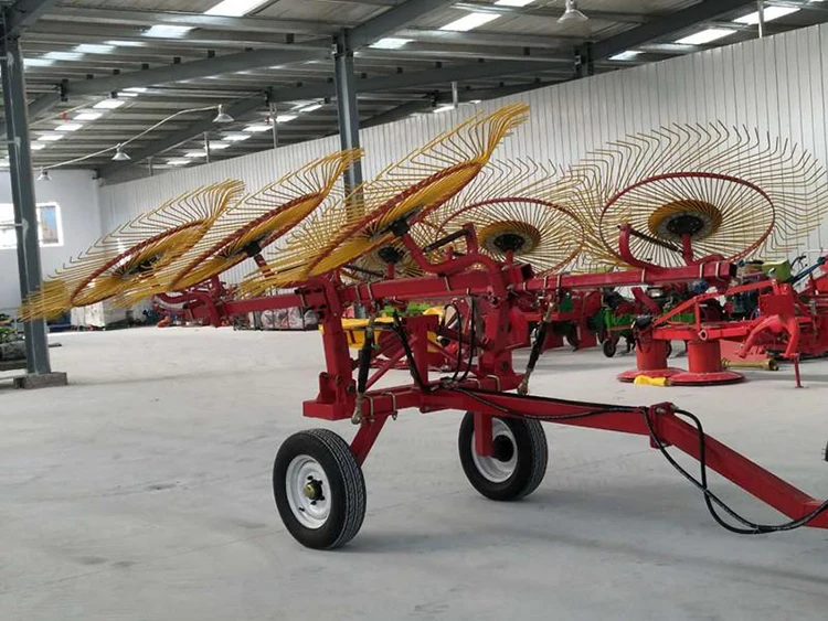Agriculture Machinery Equipment Farm Tractors Finger Wheel hay Rake ...