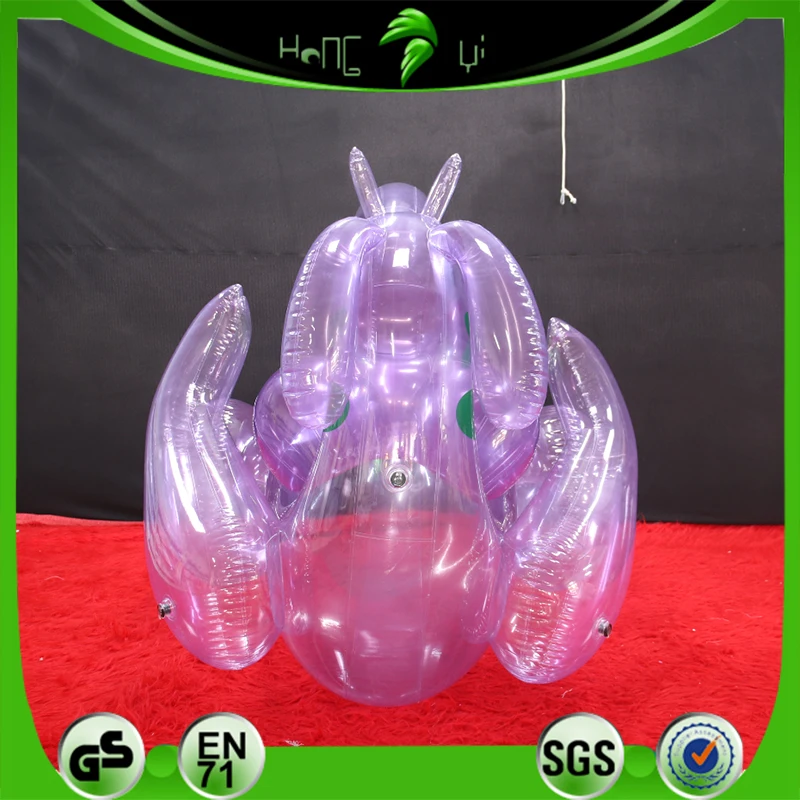 Hongyi Toy Inflatable Transparent Dragon - Customizable Fun