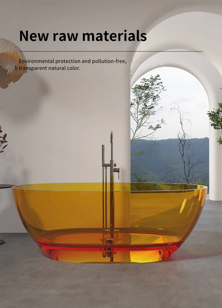 Fanwin Resin Bathtub - Durable, Eco-Friendly, and Stylish