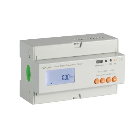 Acrel Adl300-eynk(dtsy1352) Din Rail Mounted 3-phase Prepaid Smart ...