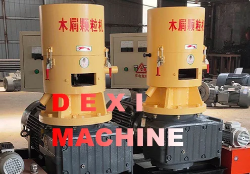 Skj Series Flat Die Wood Pellet Mill With High Quality Motor Machine ...