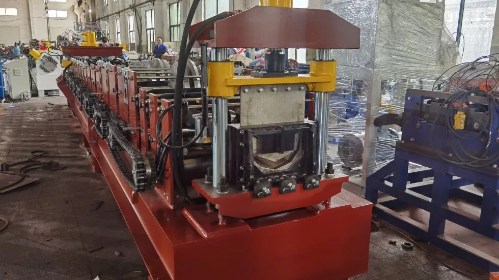 Downpipe Aluminum Gutter Machine Portable Gutter Machine Roll Forming ...