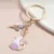 Cute Keychain Cat Heart Balloon Key Ring Enamel Key Chains Friendship ...