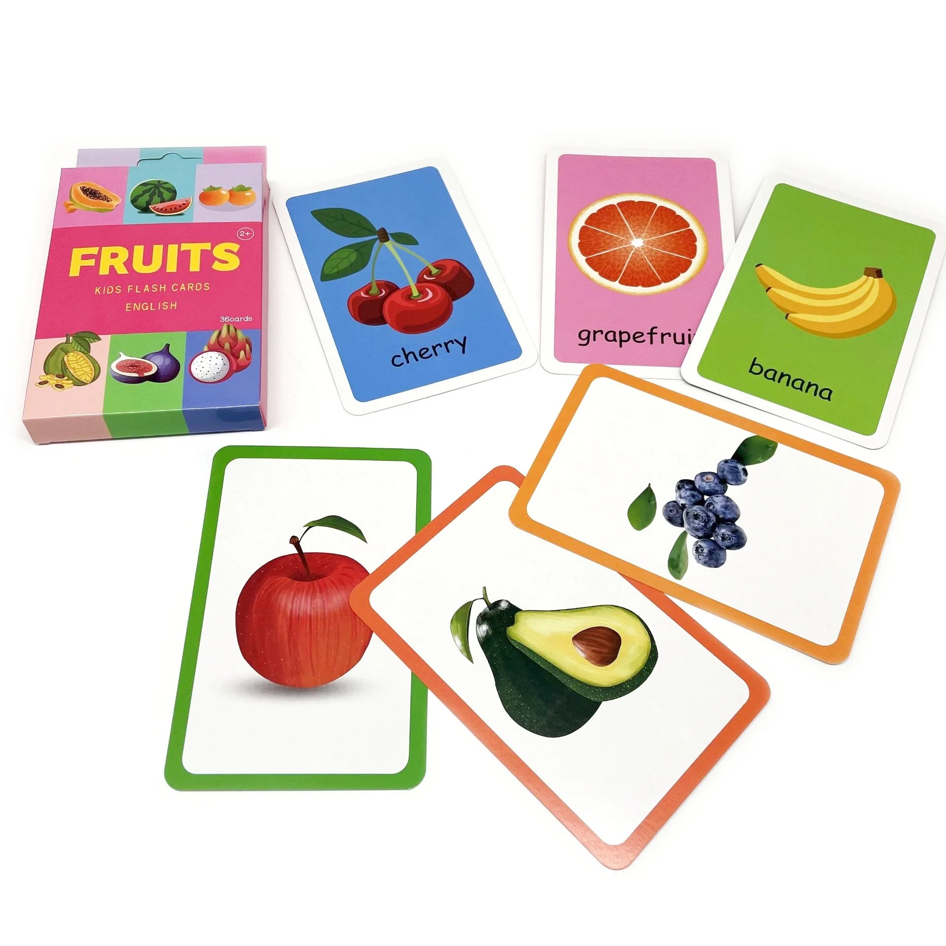 Custom Flash Cards Printing Toys Animal Learning Study Multiplication ...