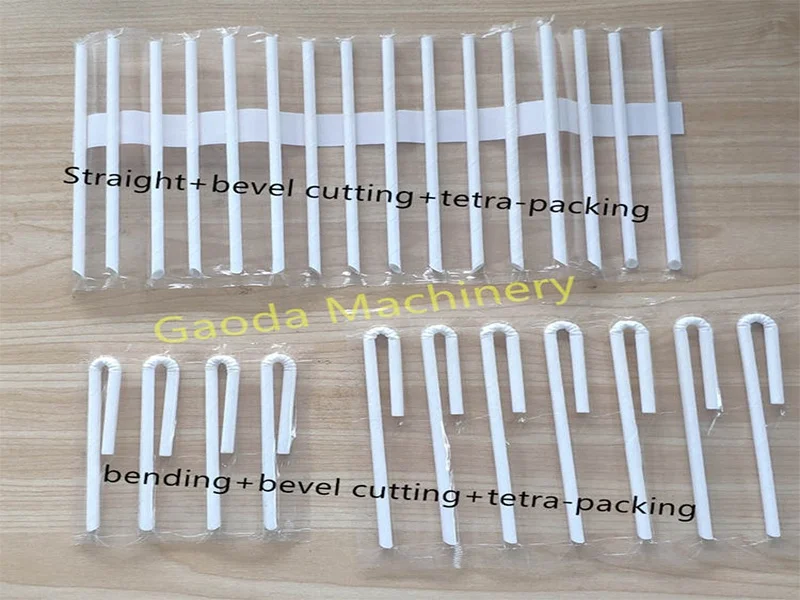 Gaoda 2022 Milk Straw Box Milk Juice Bag Straw Packing Machine Factory ...