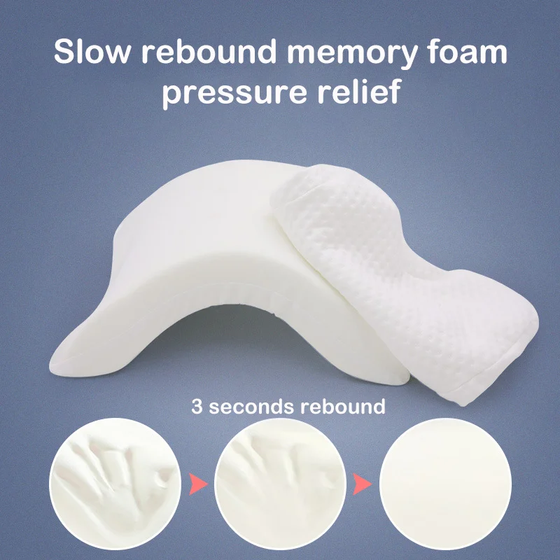 Slow Rebound Pressure Couple Pillow With Arm Hole Sleeping Pillow ...
