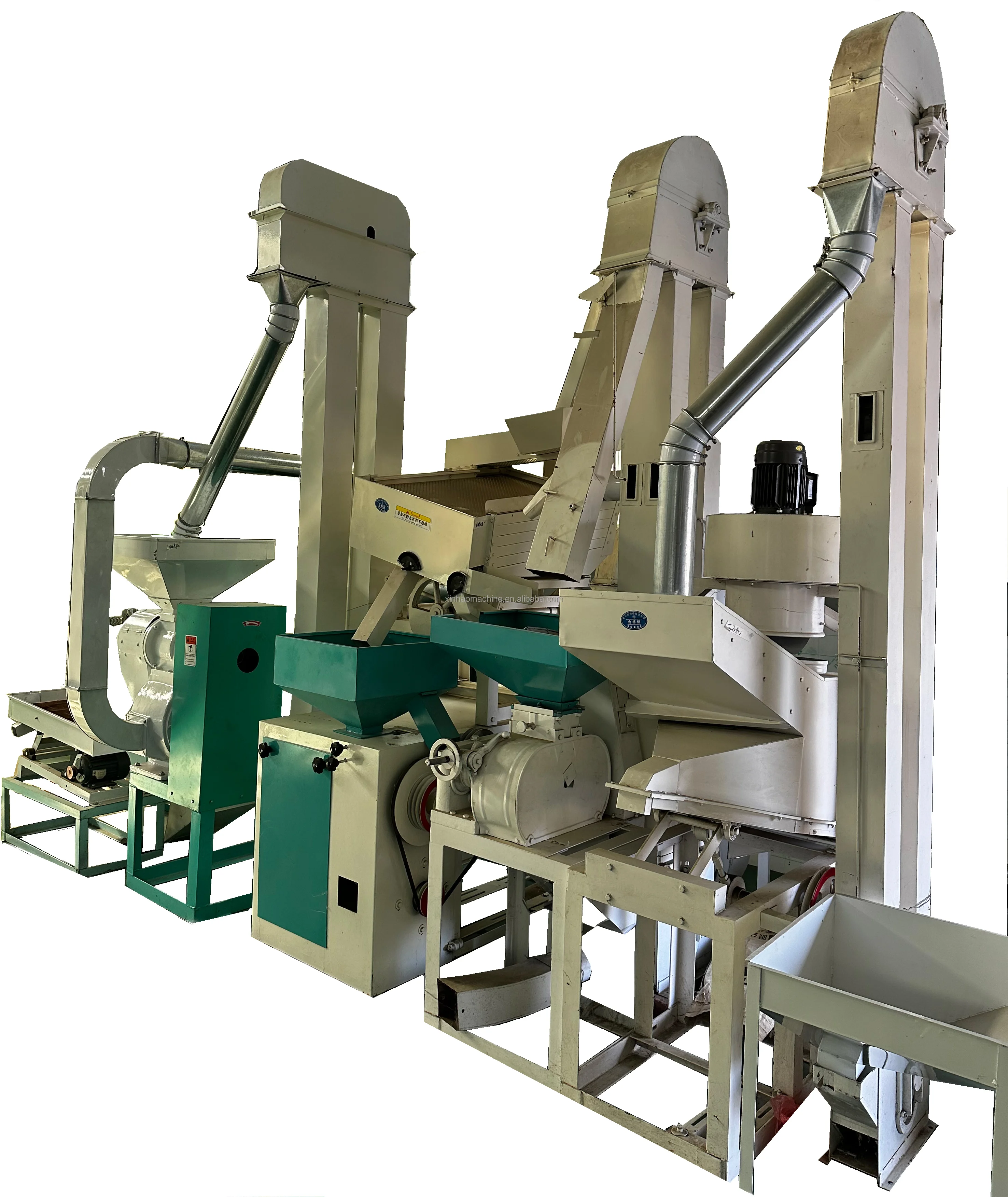 Rice peeling and polishing machine A clean rice machine automatic rice ...