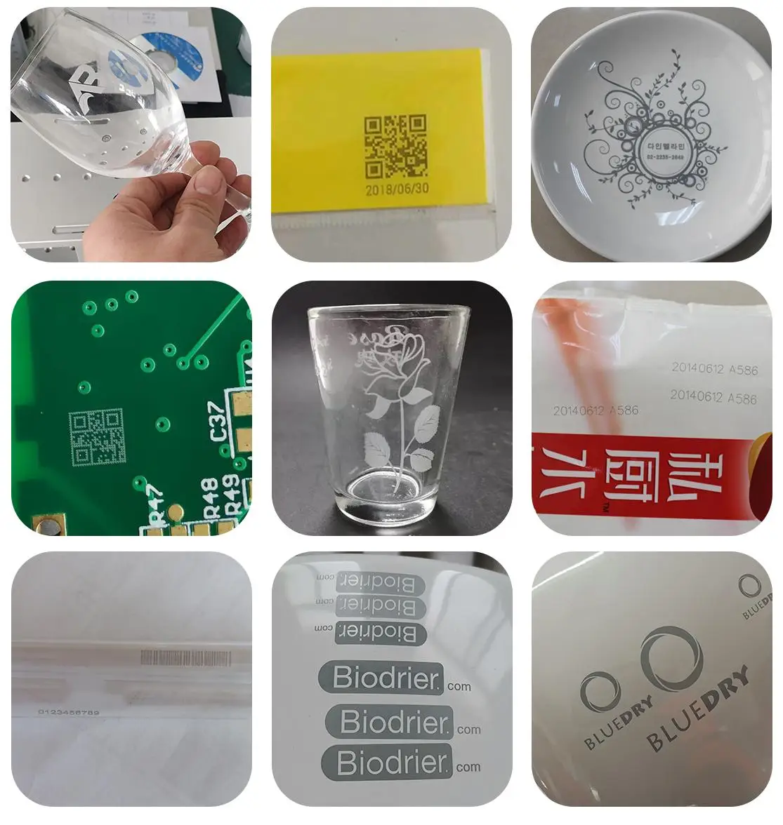 Uv Fiber Laser Marking Machine 3w/5w Marker Transparent Glass - Buy 3w ...