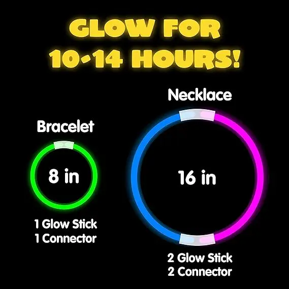 Cheap 8 Inch Glow Stick - LED Party Supplies for Festivals
