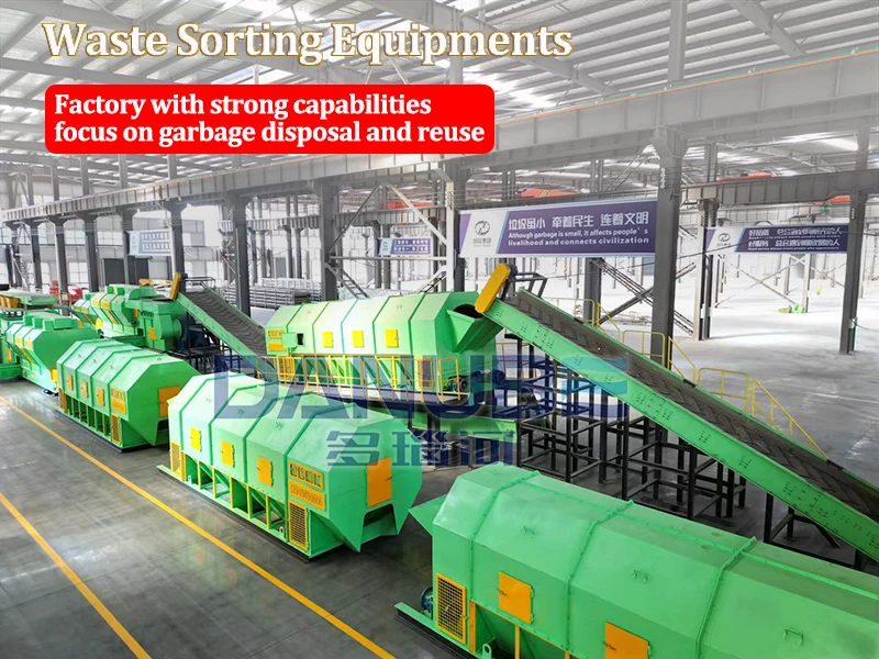 EPC Project Underground Garbage Sorting System Waste Sorting Conveyor ...