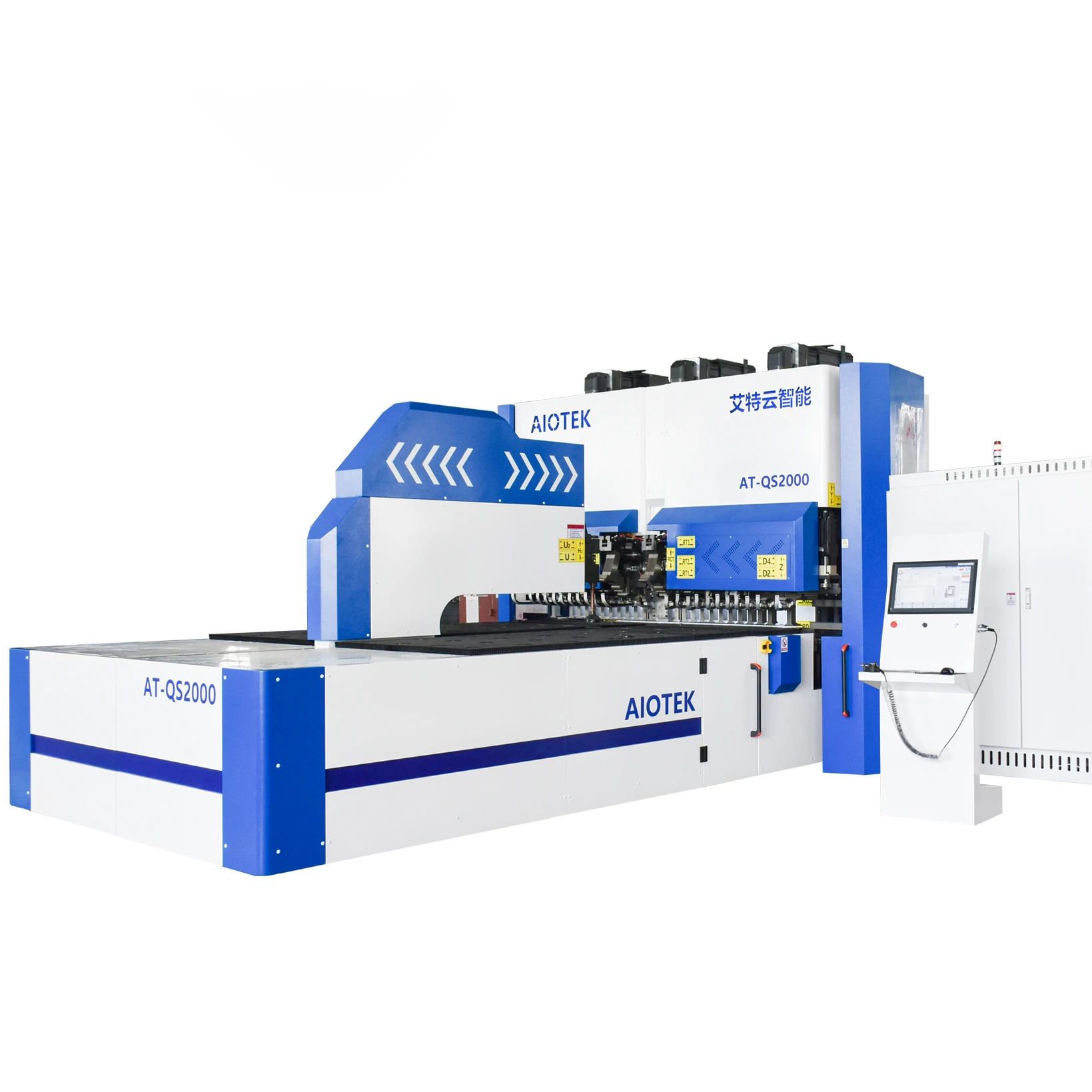 AIOTEK Brand AT-QS2000 High Precision Automatic Panel Bender Bending Machine for Iron Steel for ...