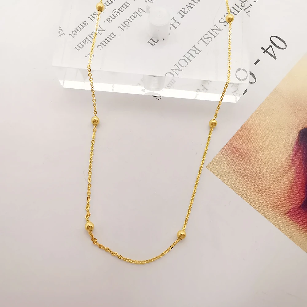 Shop Our 18k Gold Necklace Collection - Trendy & Durable