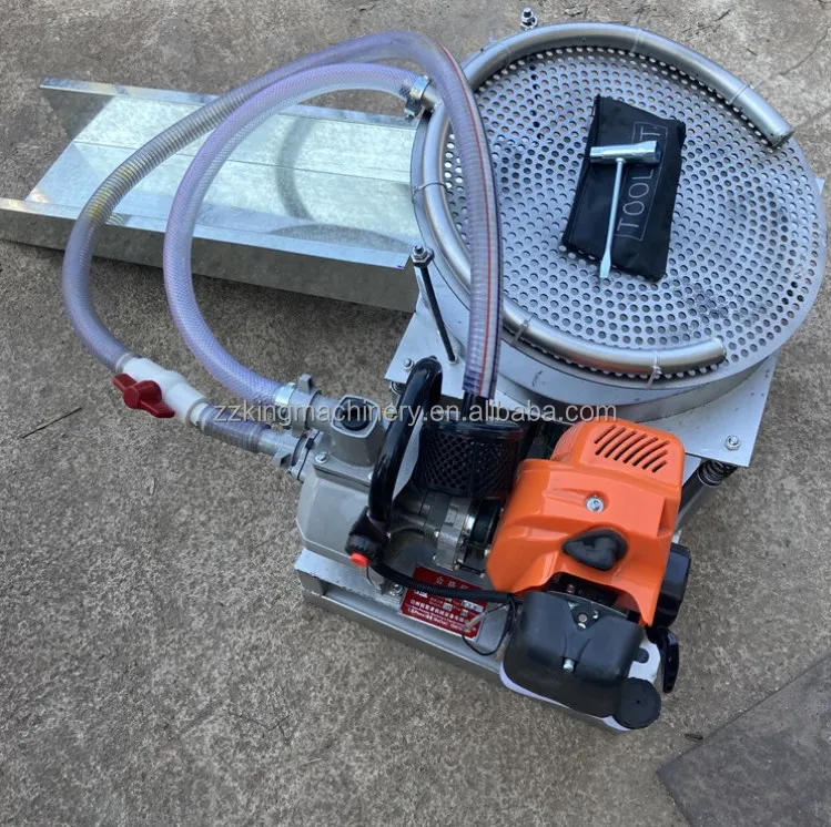 Portable Sluice Box Gold Panning Machine /vibrating Bowl Concentrator ...