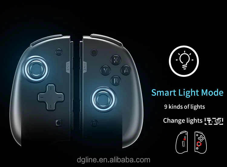 Iine Wireless Controller For Nintendo Switch/switch Oled Replacement For Switch L/r Joypad With ...