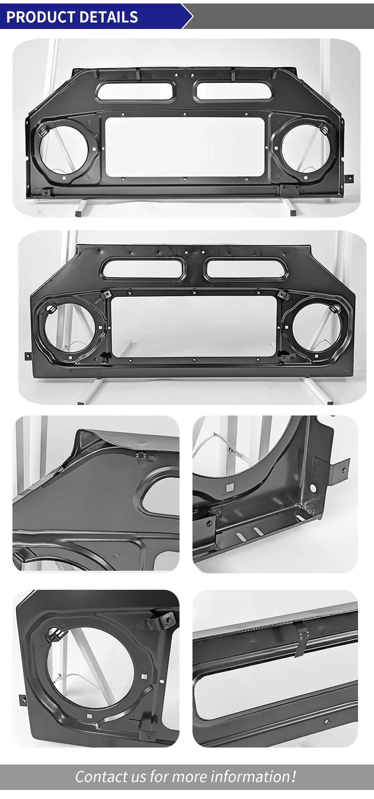 1979-1983 Land Cruiser FJ40 FJ45 Front Bib Panel - Durable & Reliable