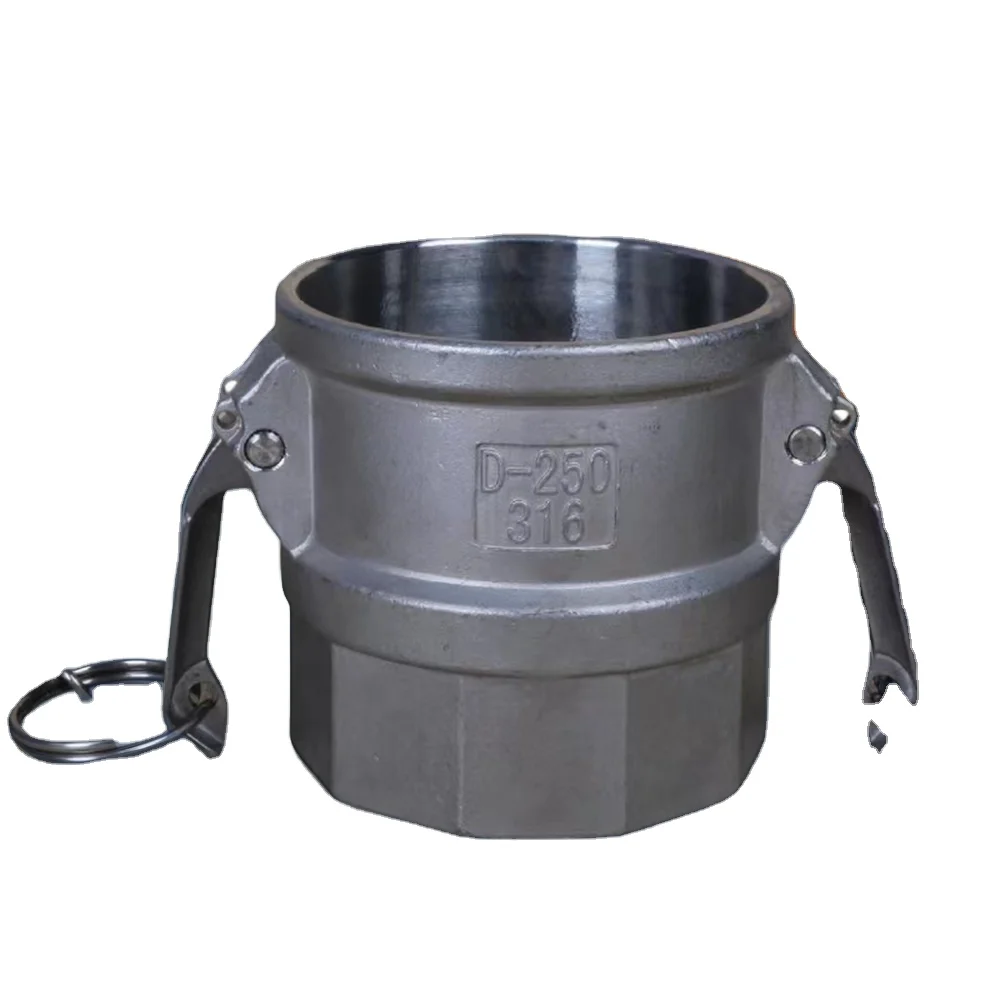 plastic quick release coupling,Camlock SS type D socket, inner thread ...